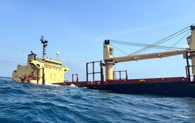 Hit by Houthis, British ship Rubymar sinks in the Red Sea