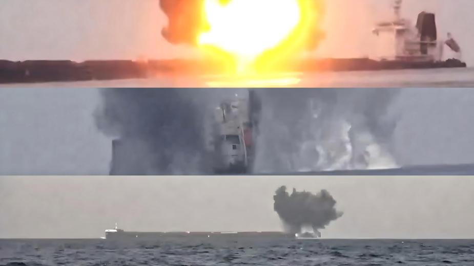 Houthis Release Video of Attack on Greek Cargo Ship in Red Sea